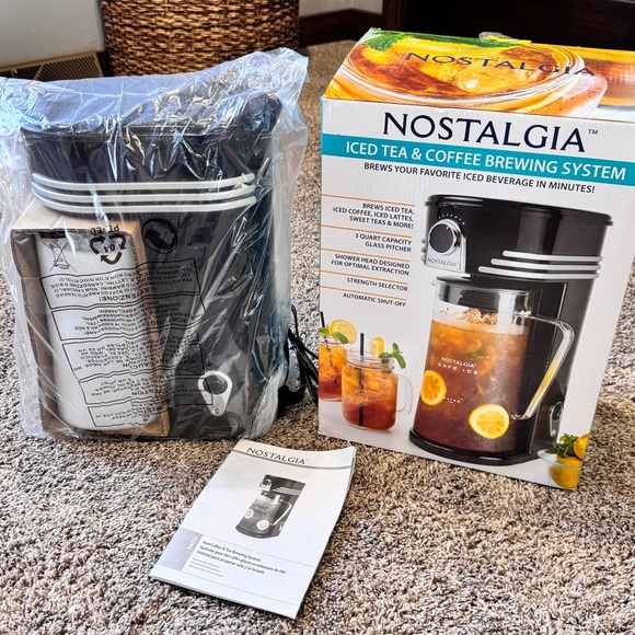 Nostalgia | Kitchen | Nostalgia Iced Tea And Coffee Brewing System ...